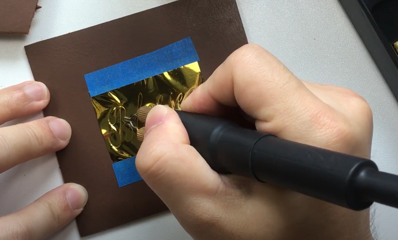 How to Emboss Leather With Gold? - LeatherProfy